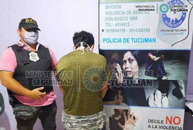Fue detenido luego de agredir a su pareja y atacar a su cuñado - Comunicación Tucumán