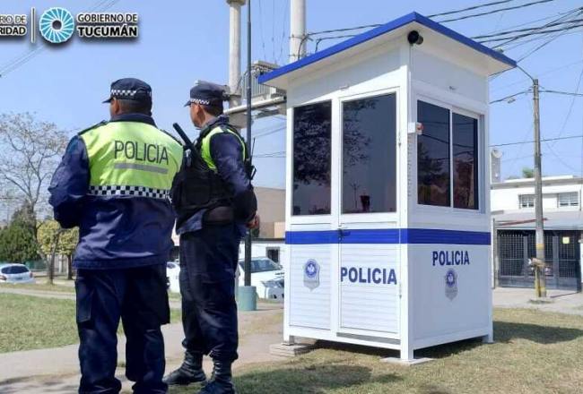 Instalan una garita de seguridad en barrio Farmacéutico - Comunicación ...