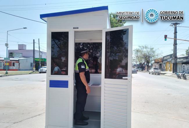 Instalaron una garita preventiva en barrio Las Américas - Comunicación ...